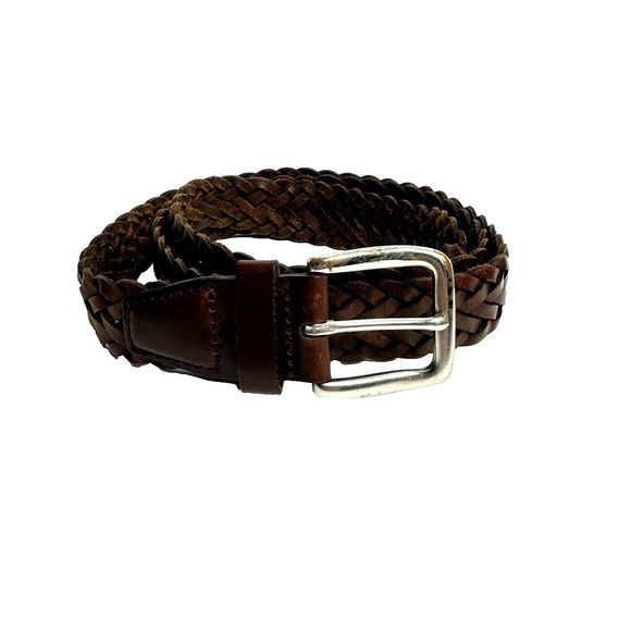 Accessories | Womens Genuine Leather Belt Braided Xl Boho Western ...